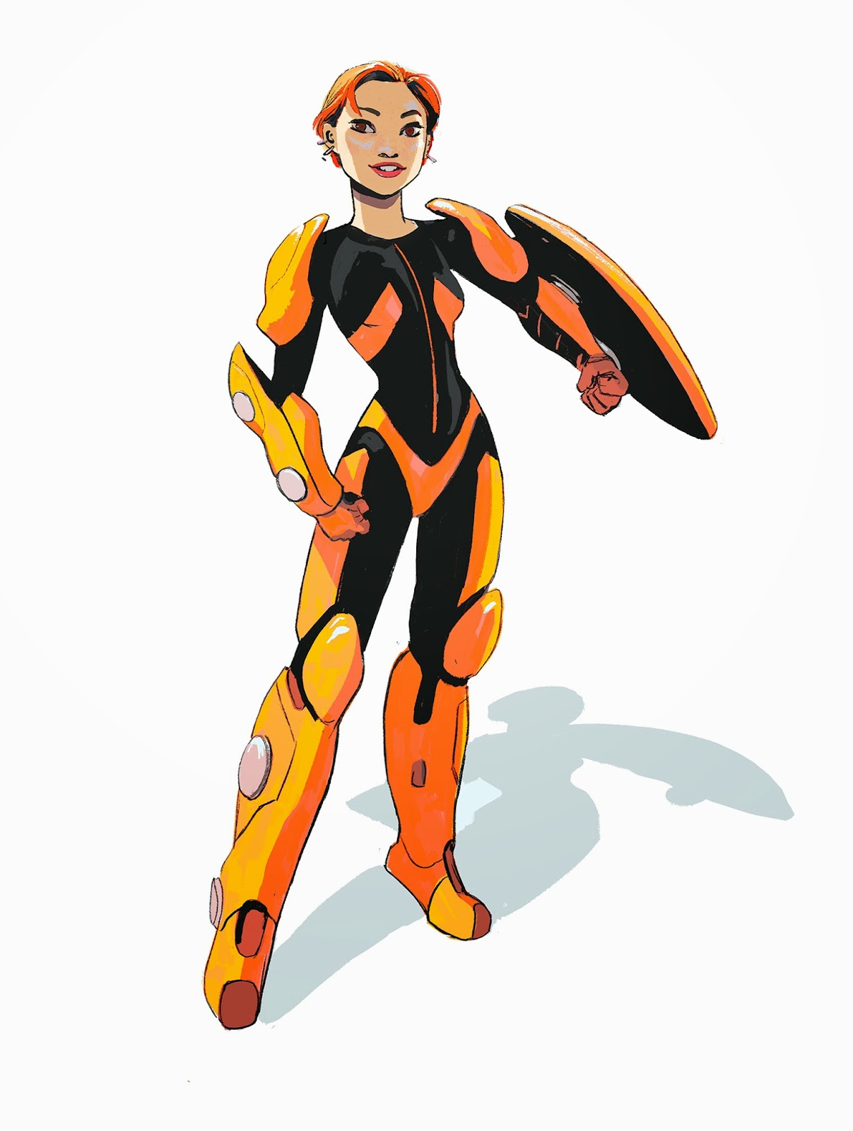 the art of kevin nelson: early gogo from big hero 6