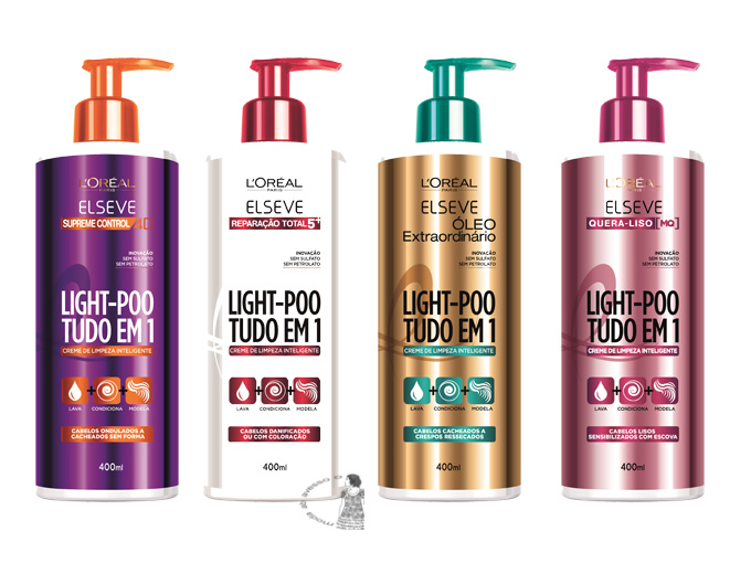testei: light-poo tudo em 1 - cabelos cacheados a crespos ressecados ...