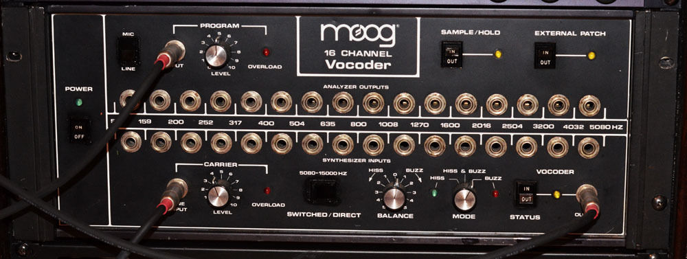 MATRIXSYNTH: Vintage MOOG VOCODER with 16 BANDS