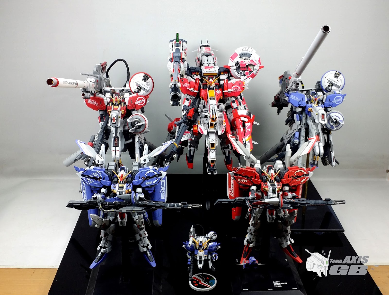 GUNDAM GUY: 1/100 Deep Strike Builds - On Display Images