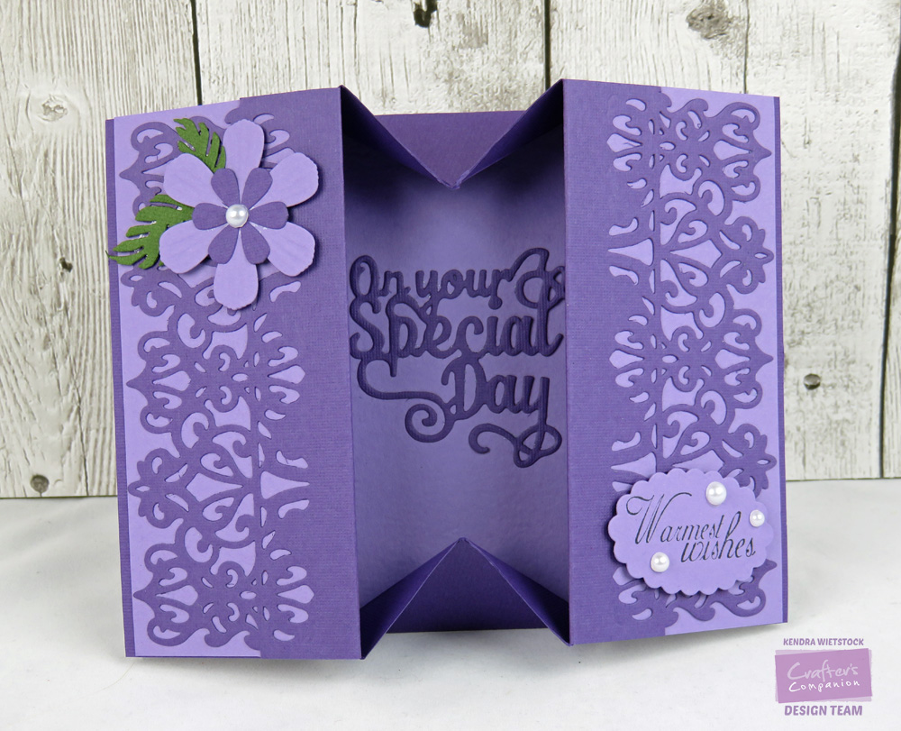 Kendra's Paper Creations: Crafter's Companion on HSN ~ Edge'ables Box Card