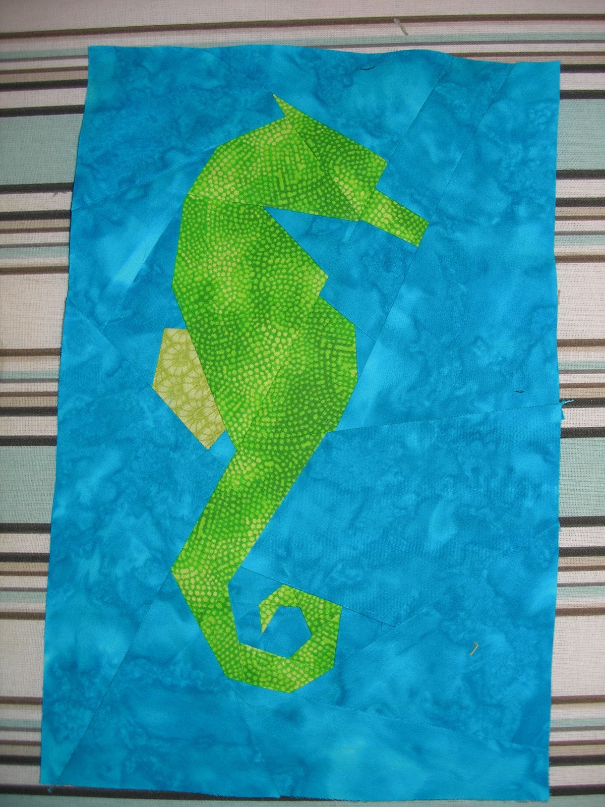 Life Sew Crafty: Ocean Life Quilt - Part 1