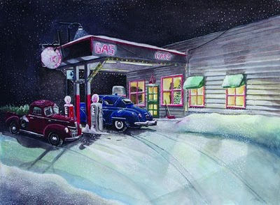 West Neck Creek Ramblings: Christmas at the Gas Station