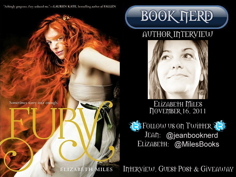 Elizabeth Miles Author Interview ~ JeanBookNerd