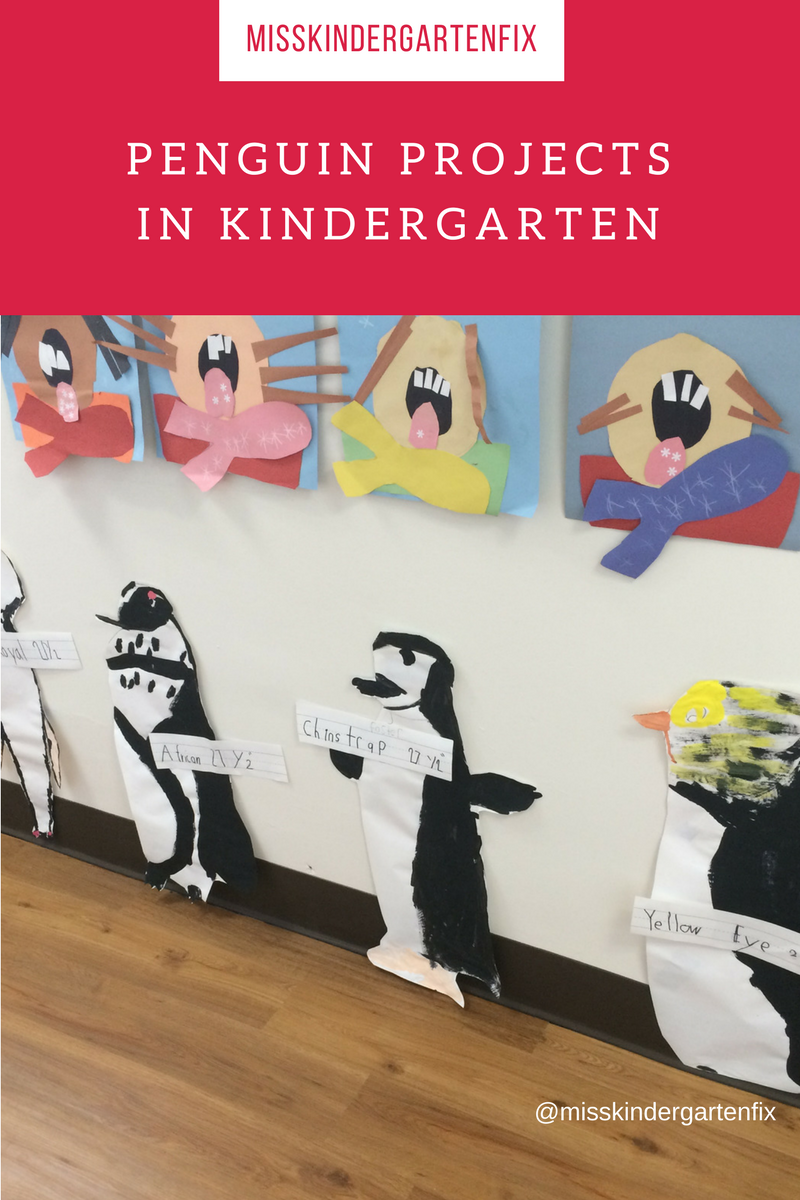 Miss Kindergarten Fix: Penguin Reports in Kindergarten