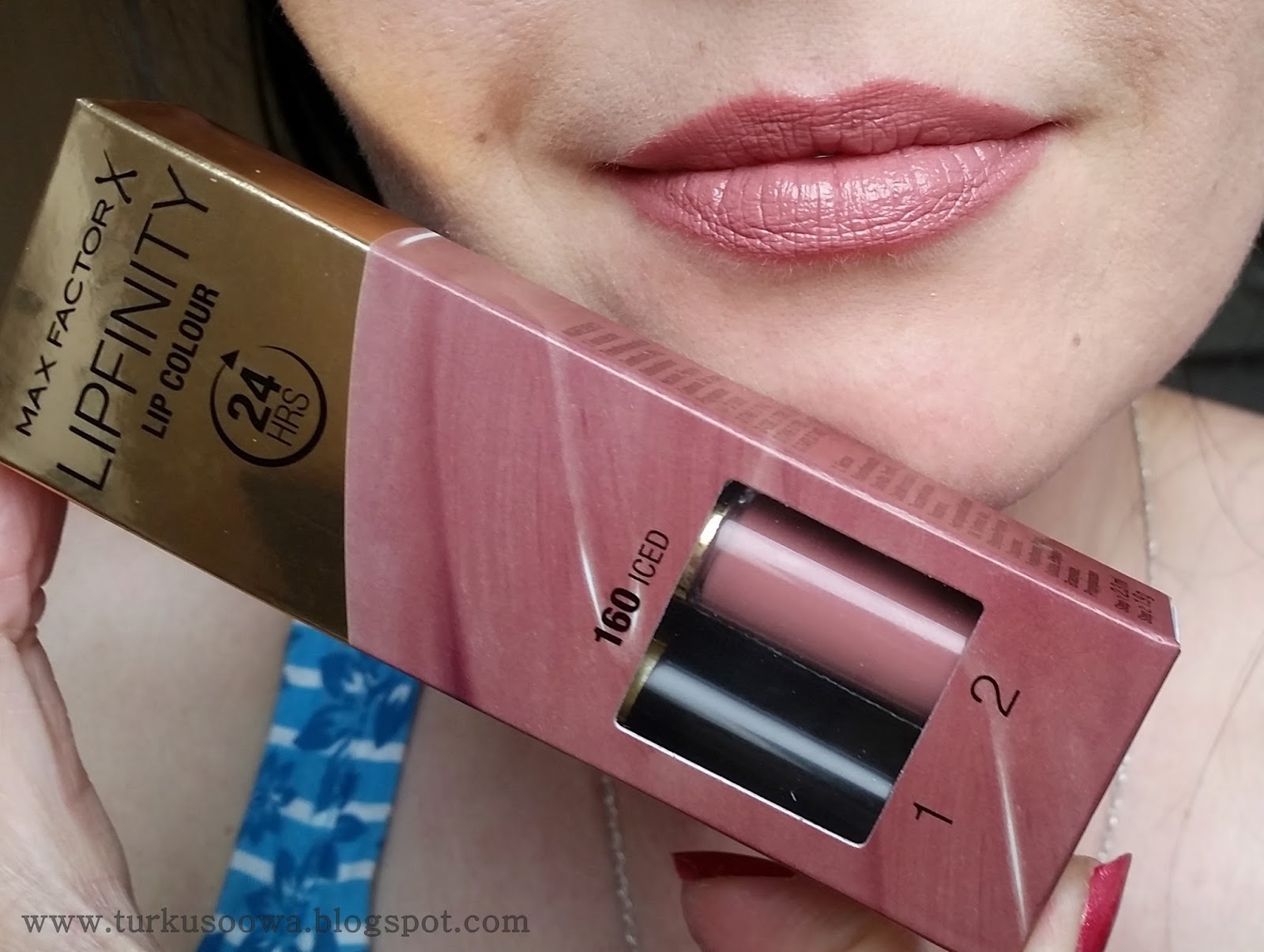 Turkusoowa Beauty Blog: Super-hiper trwała szminka Max Factor Lipfinity ...