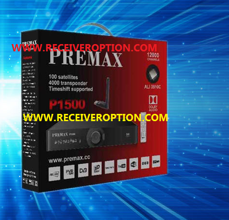PREMAX P1500 HD RECEIVER CCCAM OPTION - How To Enter Biss key Power vu ...
