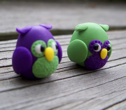 My Daily bAbbles: Fimo clay figures