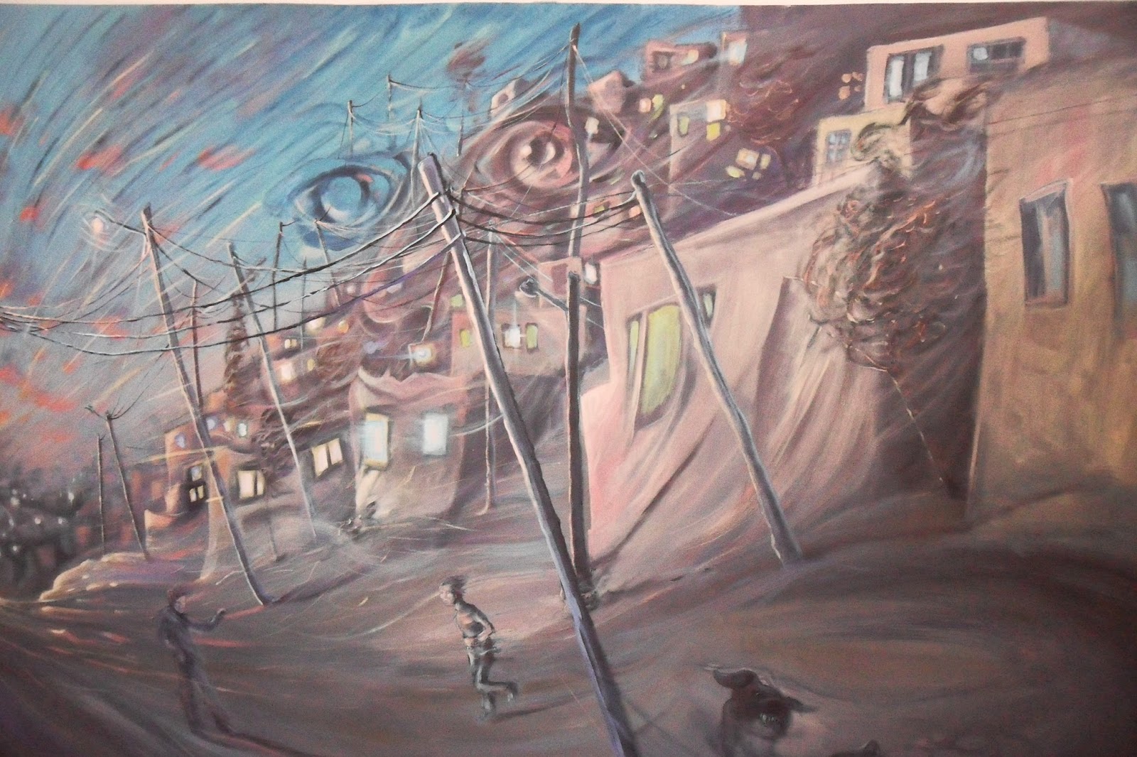 Pinturas de barrio de Cesar Barrientos