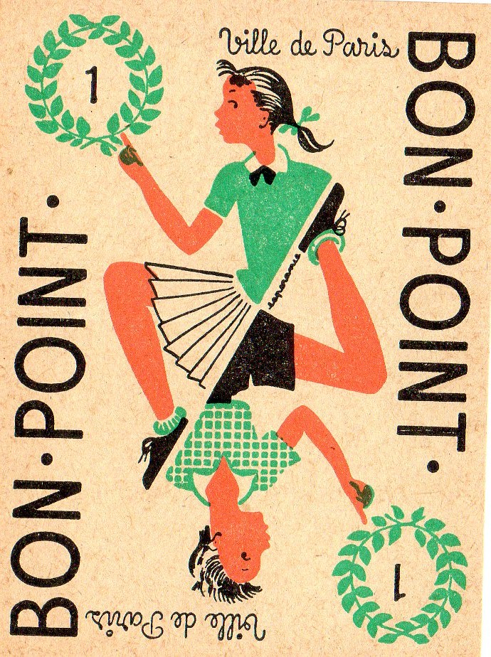 Souvenirs d'école: Bons points - Paris