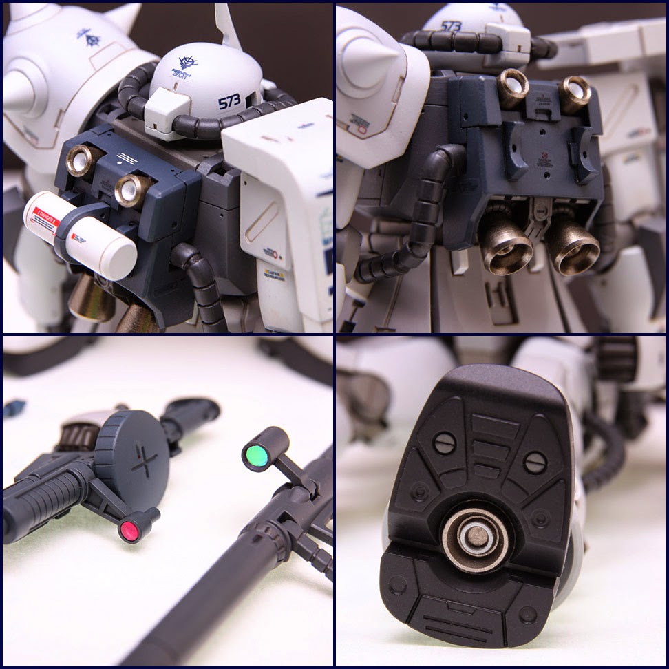 Custom Build: HGUC 1/144 MS-06F-2 Zaku II F2 "Shin Matsunaga Custom Ver ...