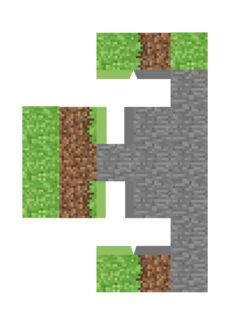 Mini At Least: PAPERCRAFT MINECRAFT: MODEL 2