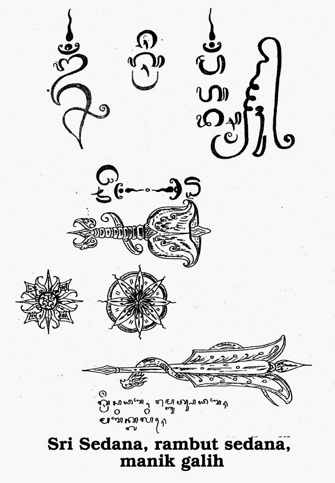 Serba Serbi Hindu - Bali: Sri Sedana atau Rambut Sedana