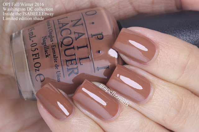 Grape Fizz Nails: OPI Washington DC Collection for Fall/Winter 2016