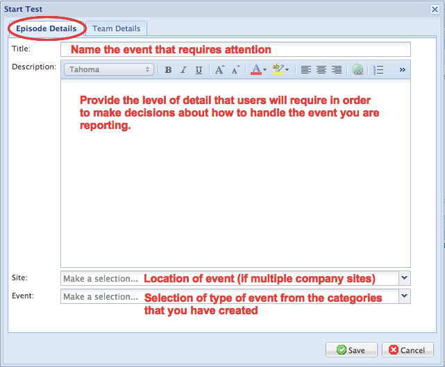 Step 4: Start (Test) Your Process – strake/IR