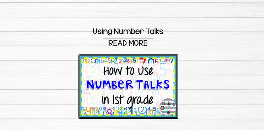 Number Talks in First Grade | Teach & Play with Mrs J