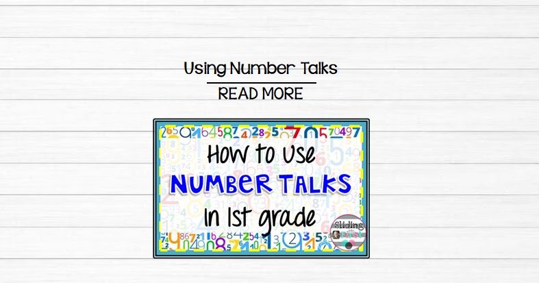 Number Talks in First Grade | Teach & Play with Mrs J