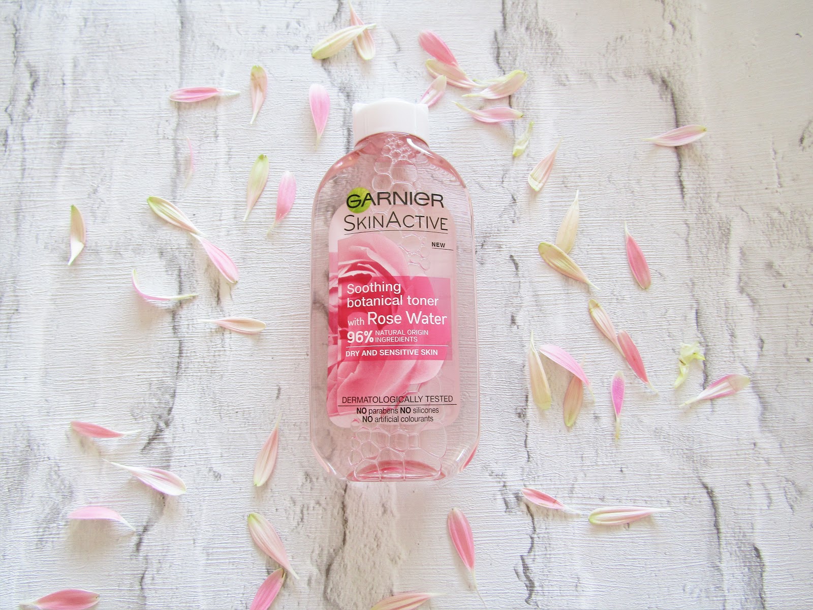 Garnier Naturals Rose Water Toner Review - A Blushing Beauty Blog