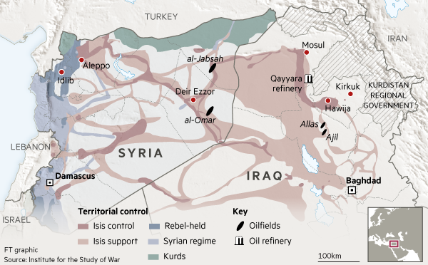DownWithTyranny!: How Oil Fuels ISIS
