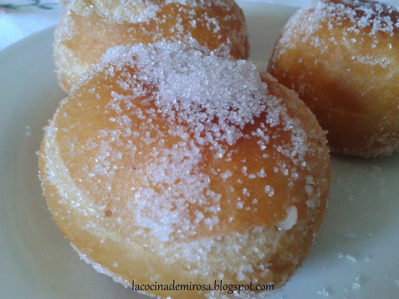 LA COCINA DE MI ROSA: Berlinas de crema