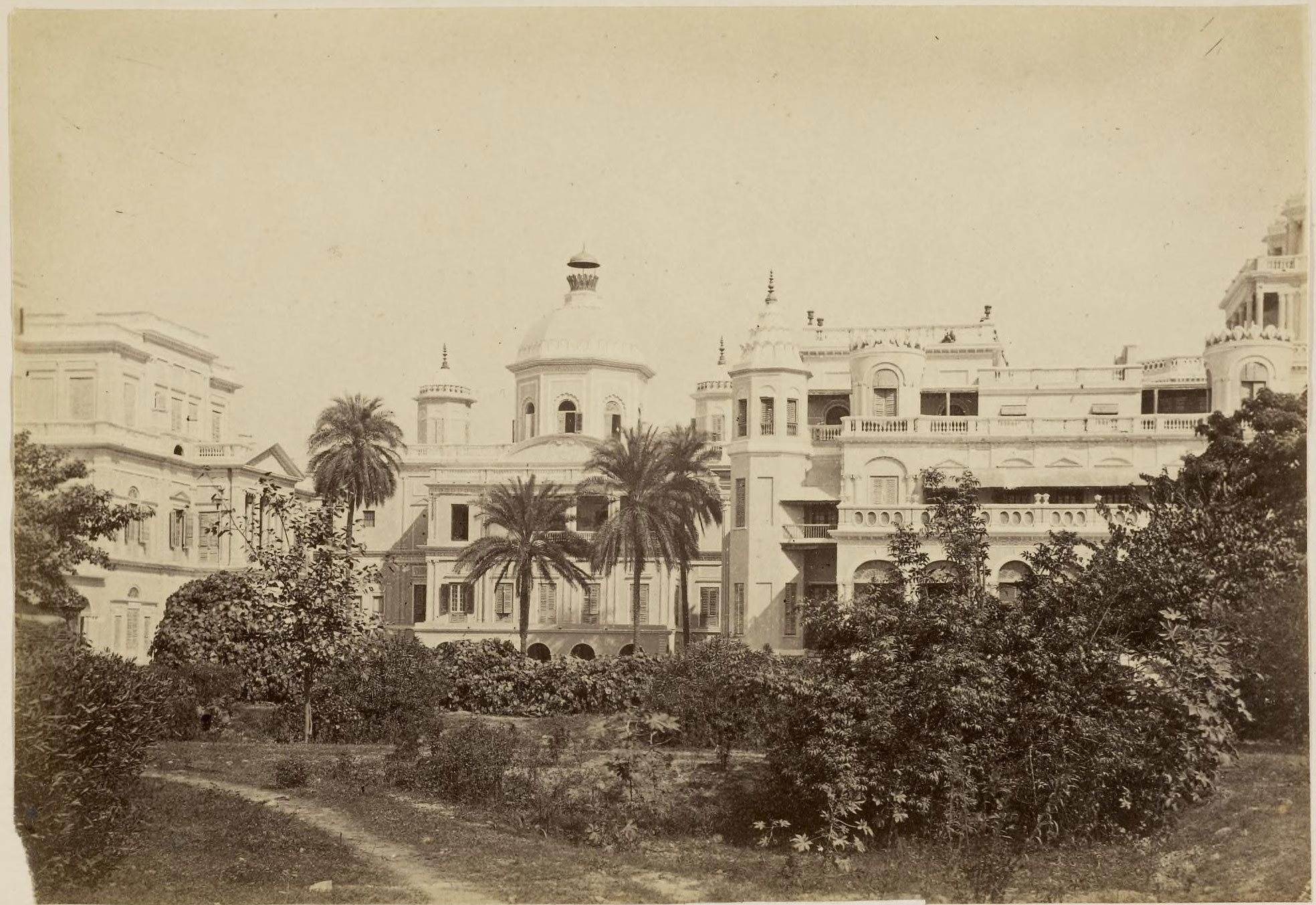 Chattar Manzil Palace - Lucknow c1870's - Old Indian Photos