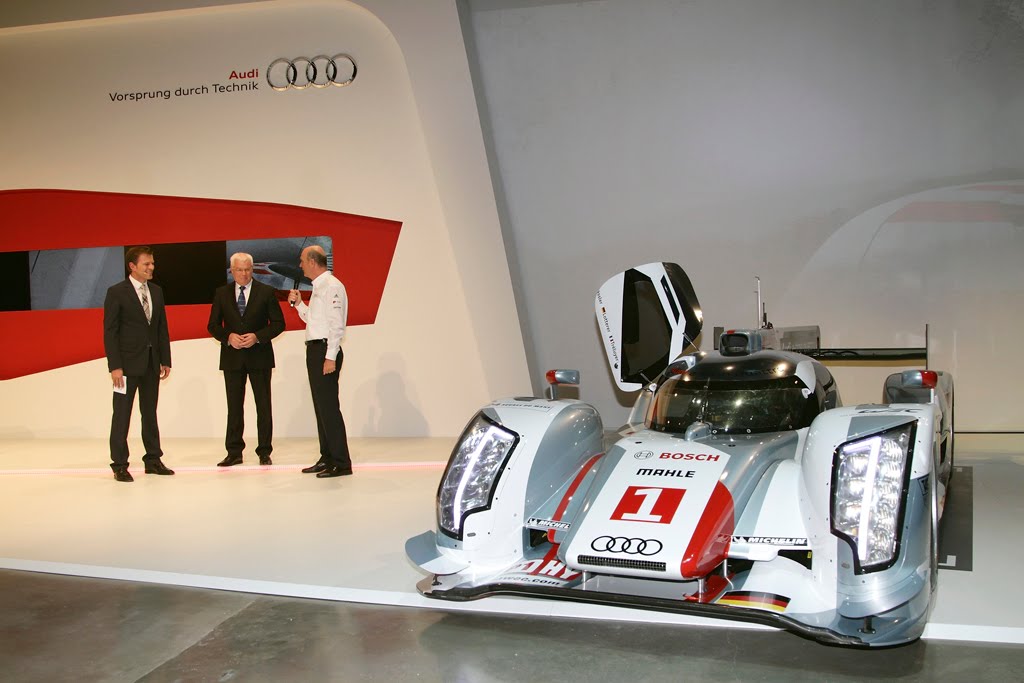 Audi Newz: Audi dévoile les R18 Ultra et R18 e-tron Quattro (+Photos Live)
