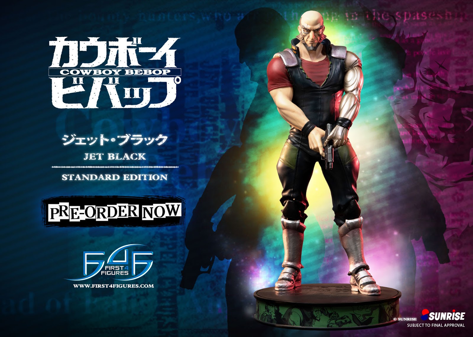 Cowboy Bebop - Jet Black (First 4 Figures)