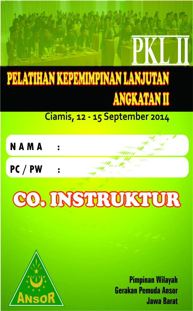 Format ID Card PKL ANSOR cdr Download | Download Desain Cdr Gratis ...