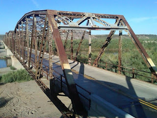 Bridge Monday; Old US 80 on the Gillespie Dam Bridge