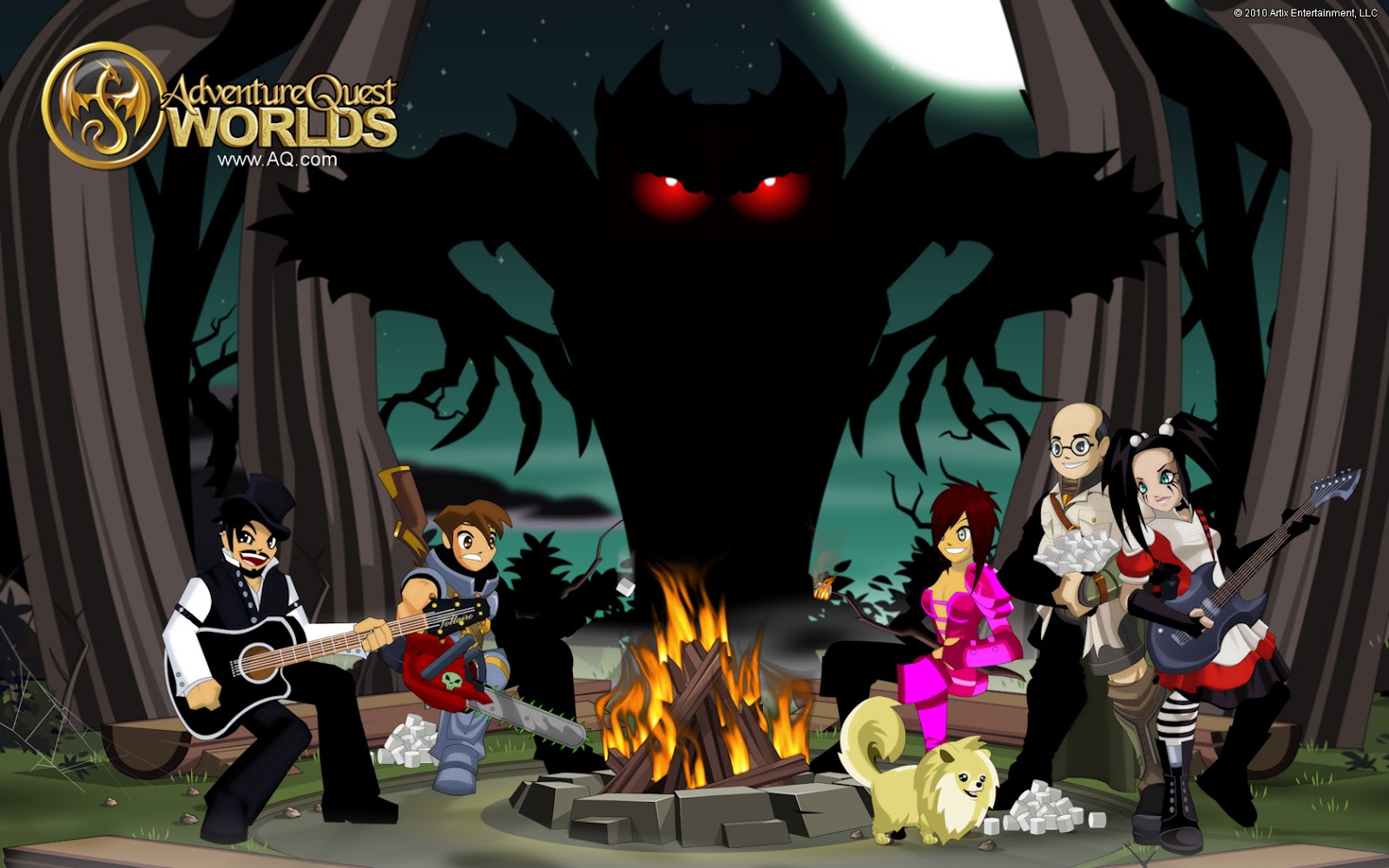 Aqworlds Gansters: WallPapers do aqw!