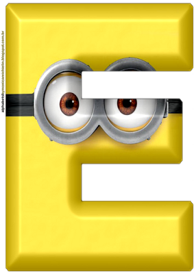 Abecedario de Minions. Minions Abc. - Oh my Alfabetos!