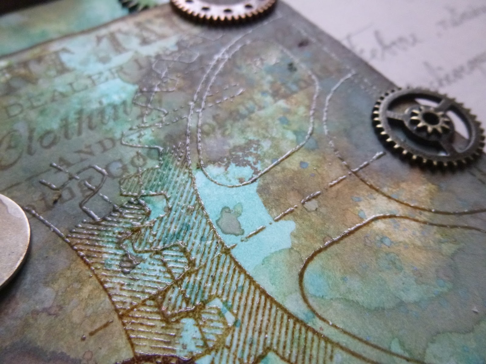 Words and Pictures: Hats Off to Distress Oxides!