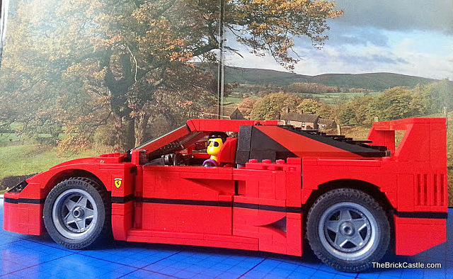 The Brick Castle: LEGO Creator Expert Ferrari F40 set 10248 review