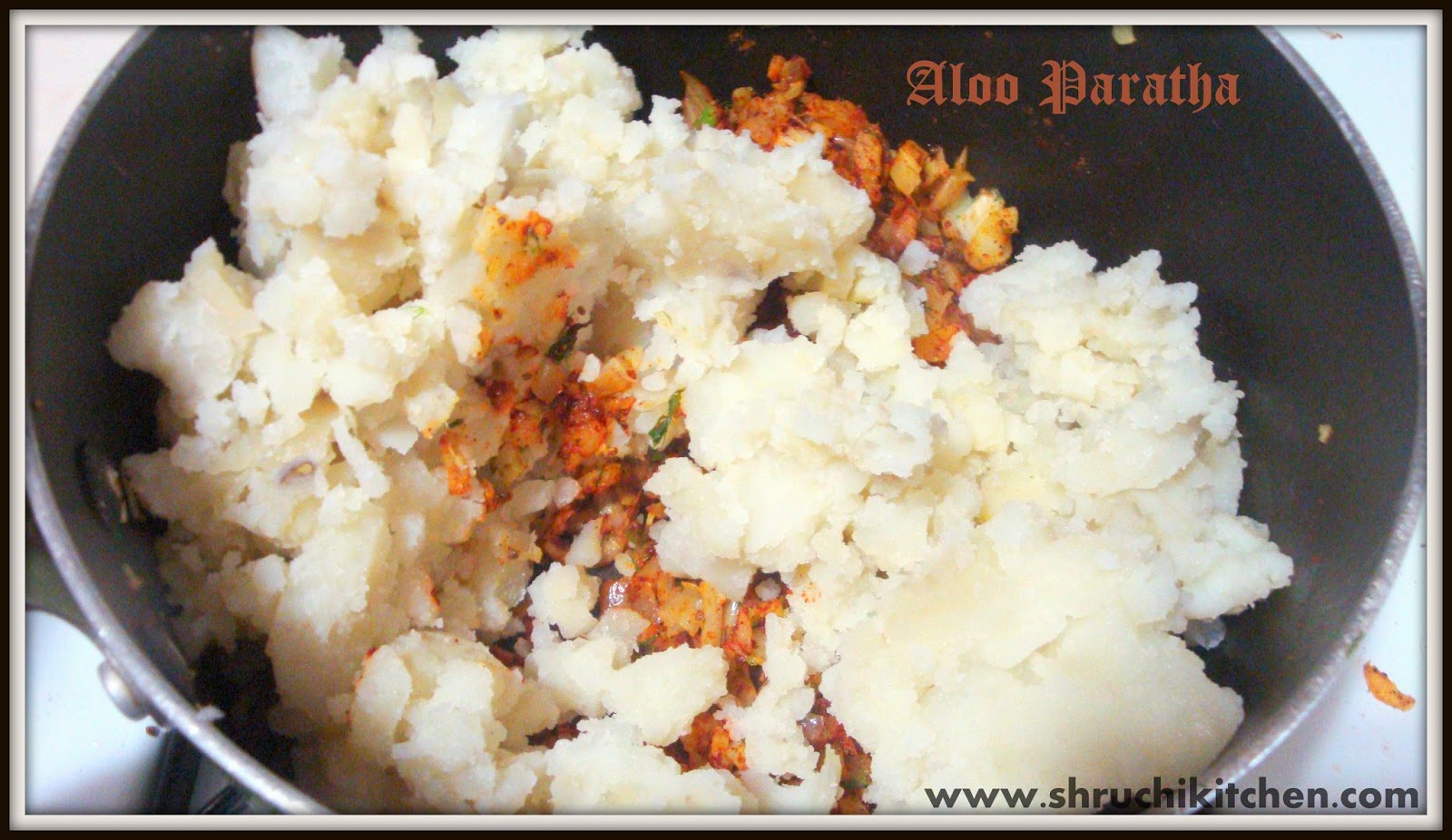 Shruchi Kitchen: Aloo Paratha