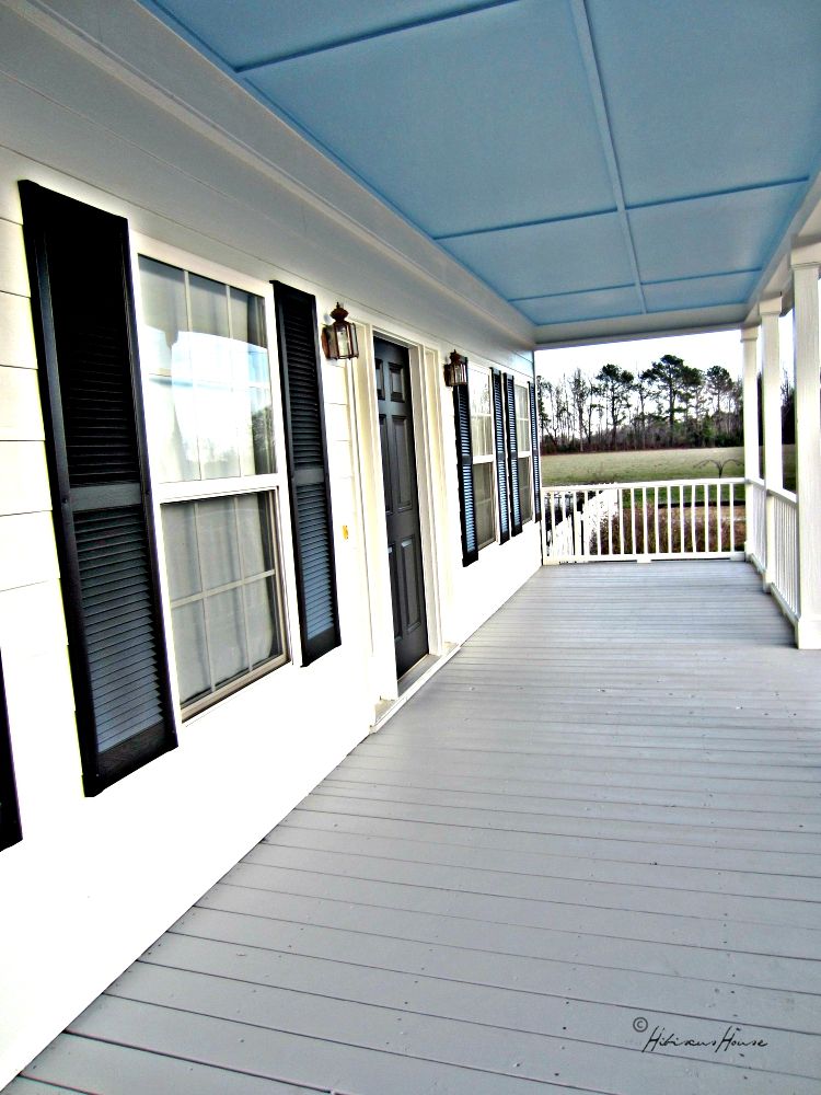 Hibiscus House: Would You Like To See Our New Porch Floor?
