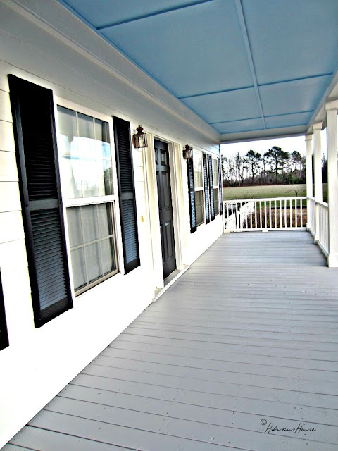 Hibiscus House: Would You Like To See Our New Porch Floor?