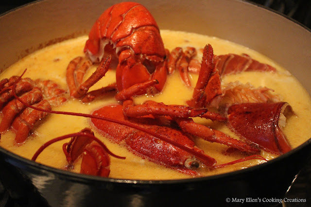 Mary Ellen's Cooking Creations: Maine Lobster Stew