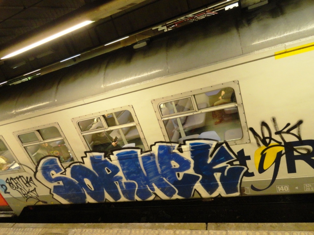 ACID GRAFFITI Art on Train