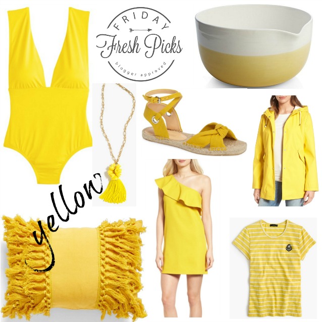 Trendspotting: Yellow For Spring | Pieces of a Mom