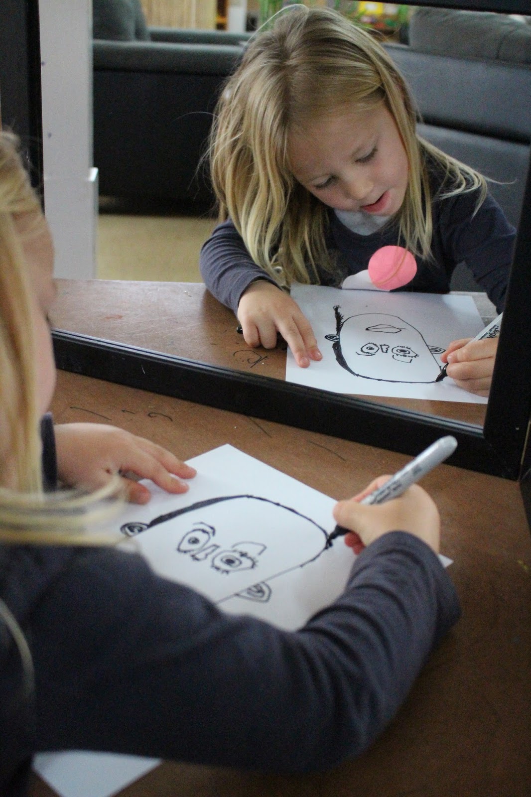 Bream Bay Kindergarten: Self portraits