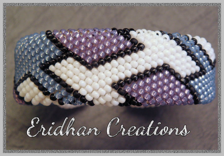 Eridhan Creations - Beading Tutorials: Beaded crochet bracelets