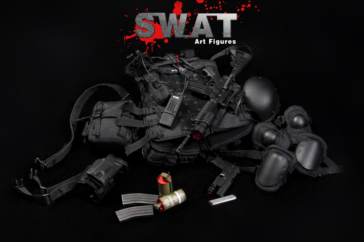 POINTBLANKTOYS.COM: Art Figures AF-013 1/6 scale LAPD SWAT 12-inch ...