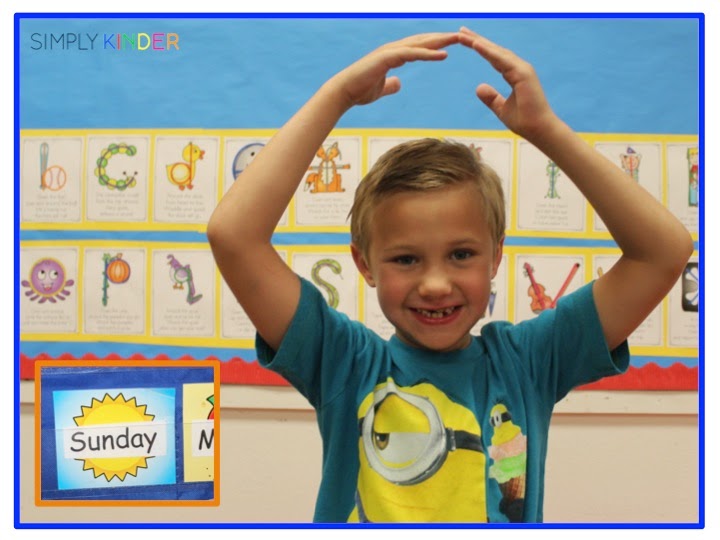 Calendar Movements - Simply Kinder