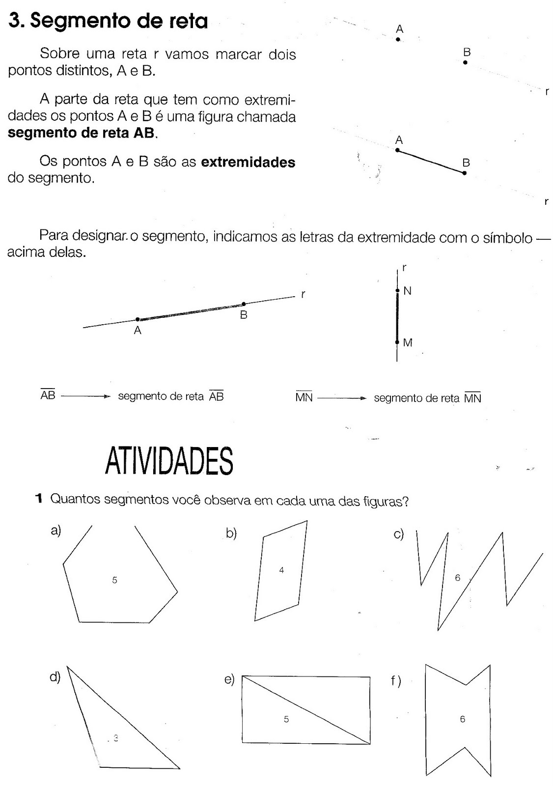 Prof@ Dit@: Retas e semi-retas