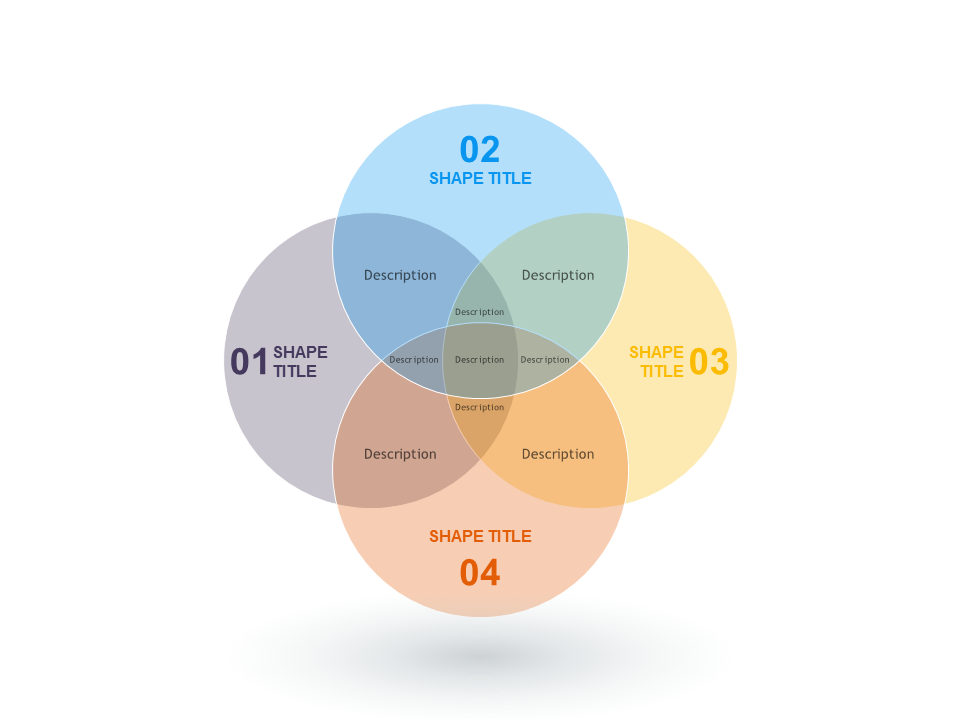 Circles Intersection PowerPoint Templates - PowerPoint Free