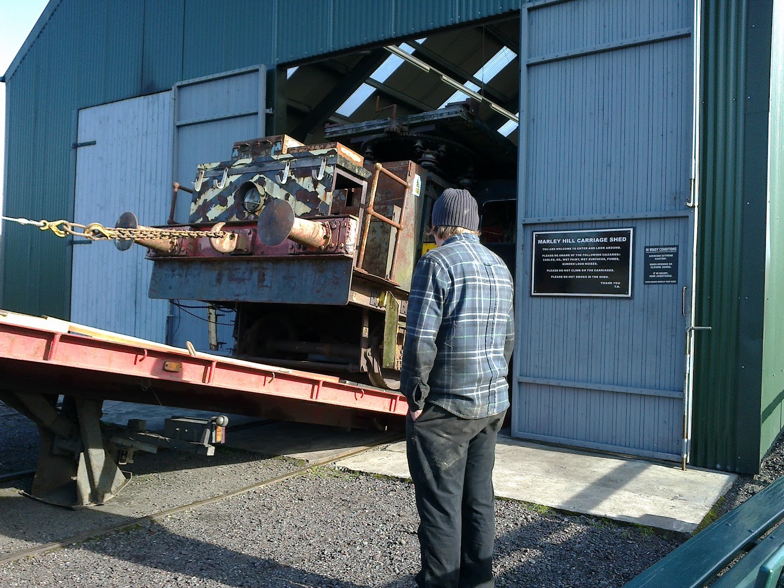 Tanfield Railway Blog: Westoe Tower Wagon