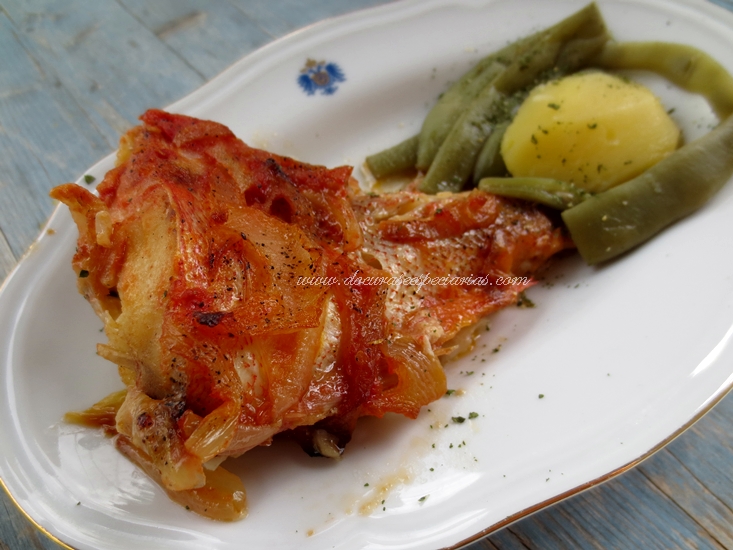 Doçuras & Especiarias: Red-Fish Assado no Forno