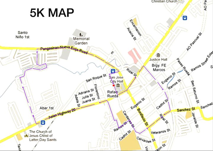 JUST POST IT: Takbo Laban sa DROGA: San Jose City LEG