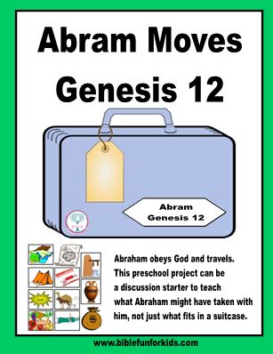 7.+Abram+moves.JPG (307×398) | Bible crafts sunday school, Kids sunday ...