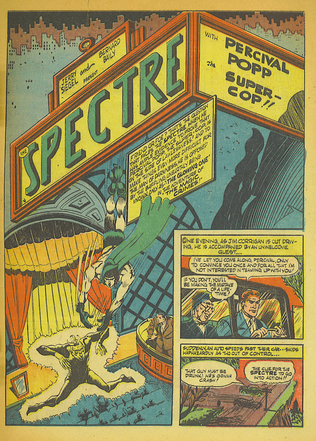 Ominous Octopus Omnibus: The Spectre - MORE FUN #78